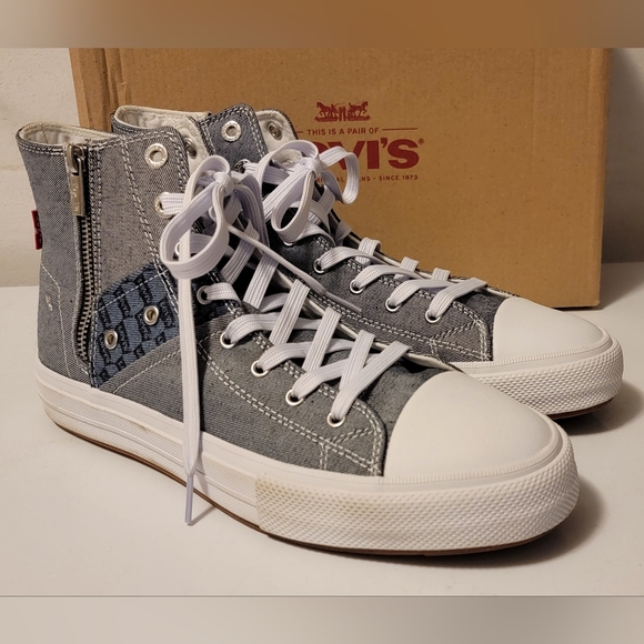 Levi's | Shoes | Mens Levis High Top Sneakers | Poshmark